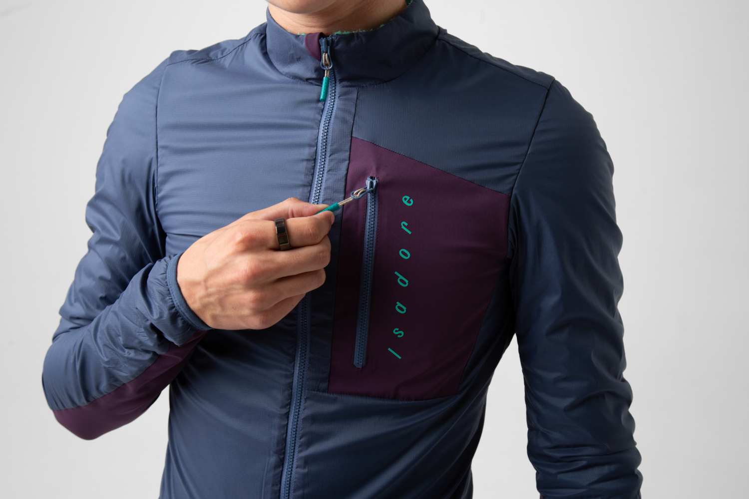 Alternative Insulated Jacket Blue Indigo