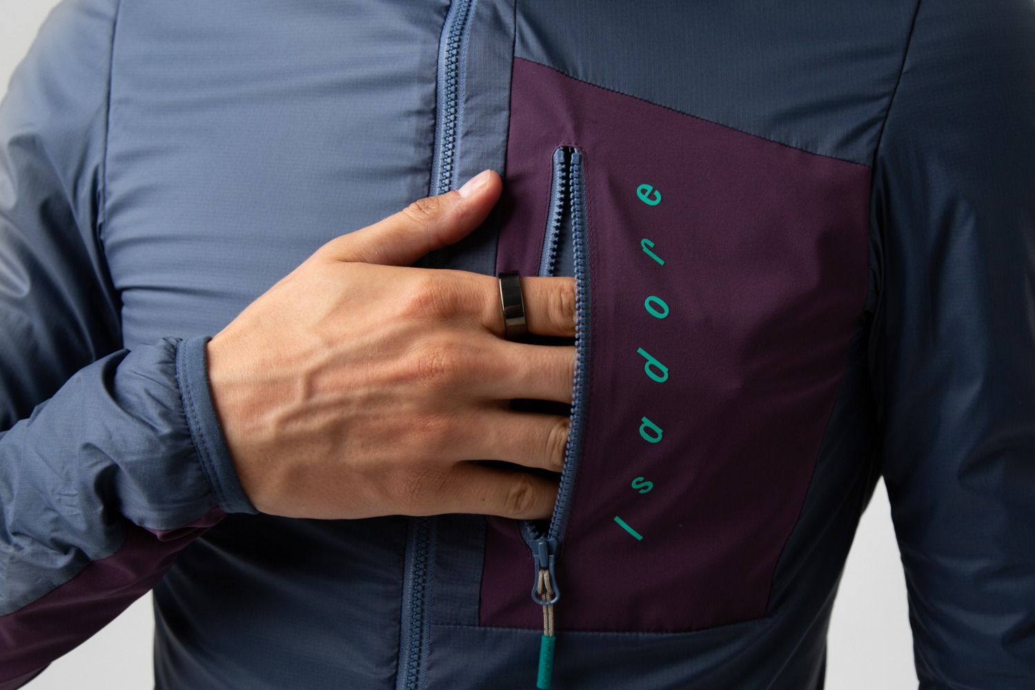 Alternative Insulated Jacket Blue Indigo