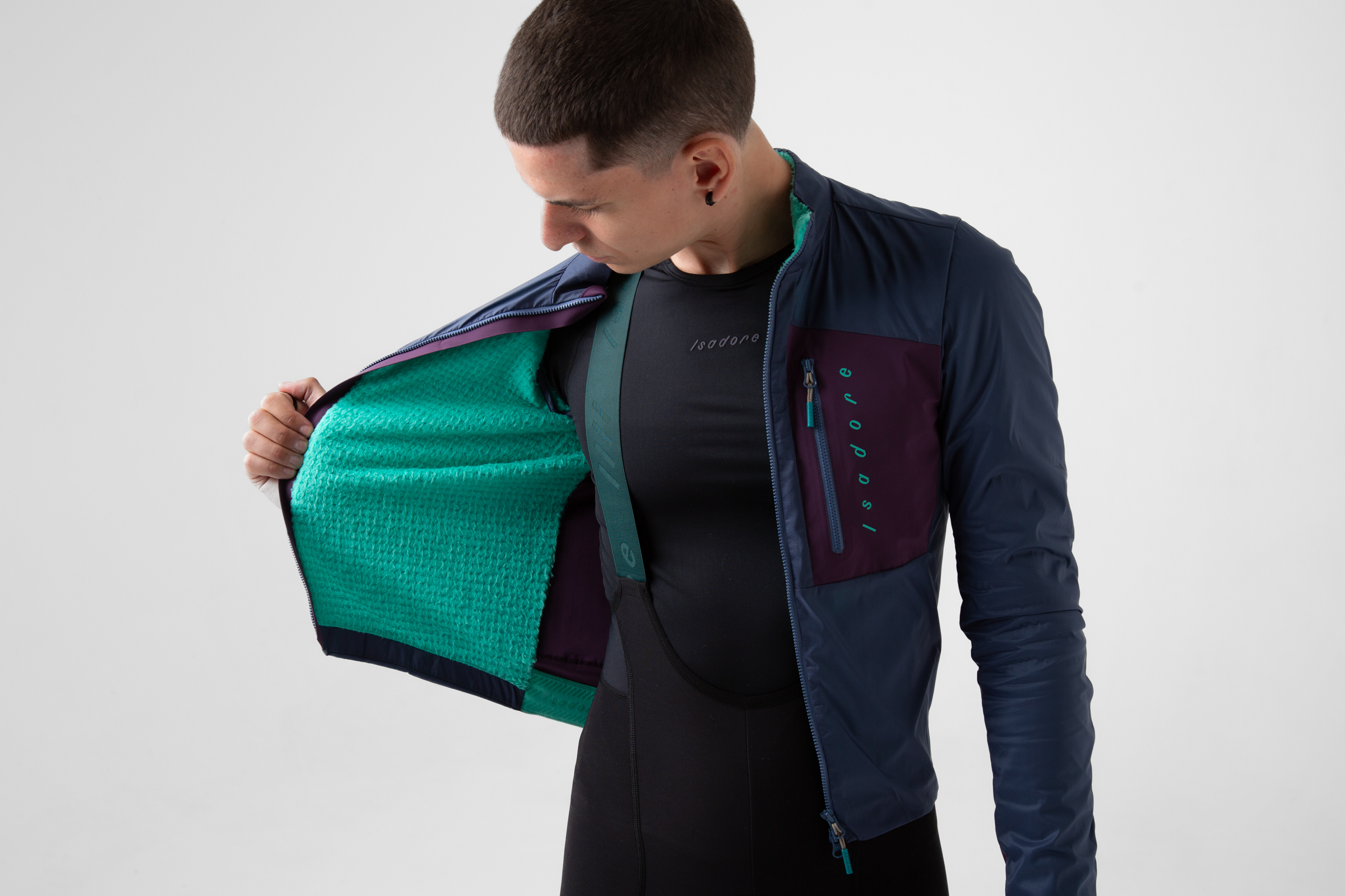 Alternative Insulated Jacket Blue Indigo