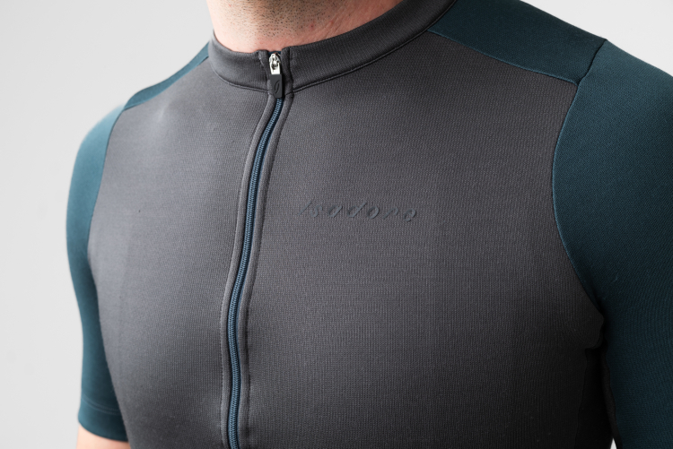 Patchwork Jersey Steel Gray