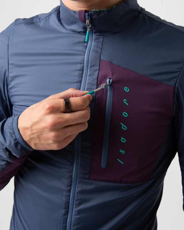 Alternative Insulated Jacket Blue Indigo
