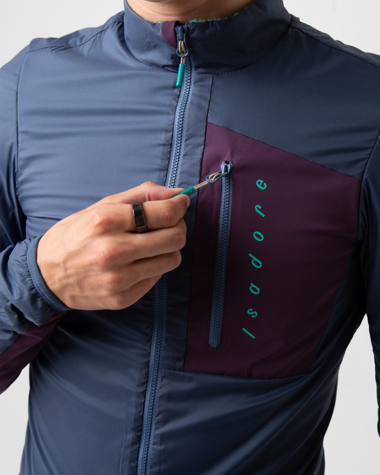 Alternative Insulated Jacket Blue Indigo