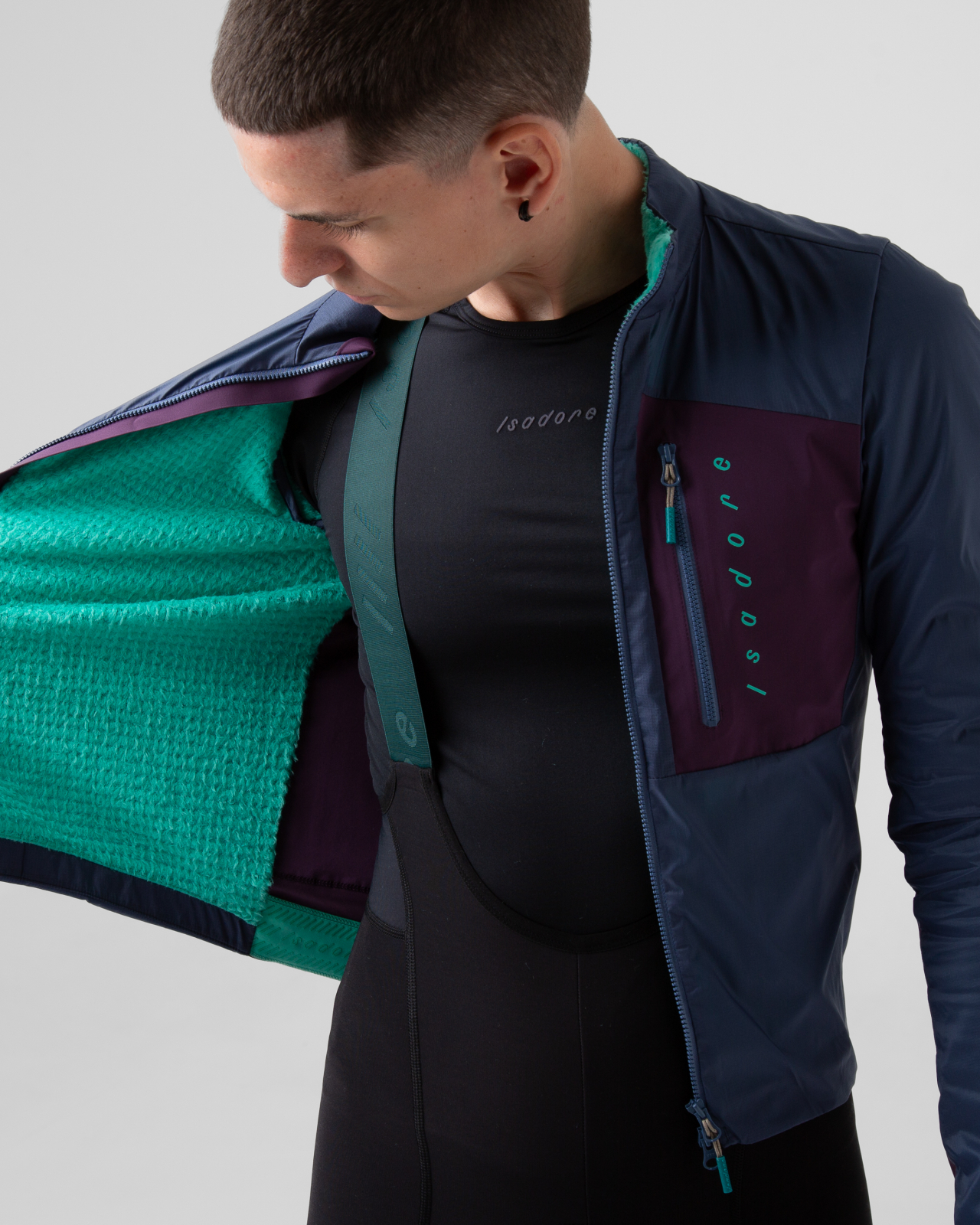 Alternative Insulated Jacket Blue Indigo