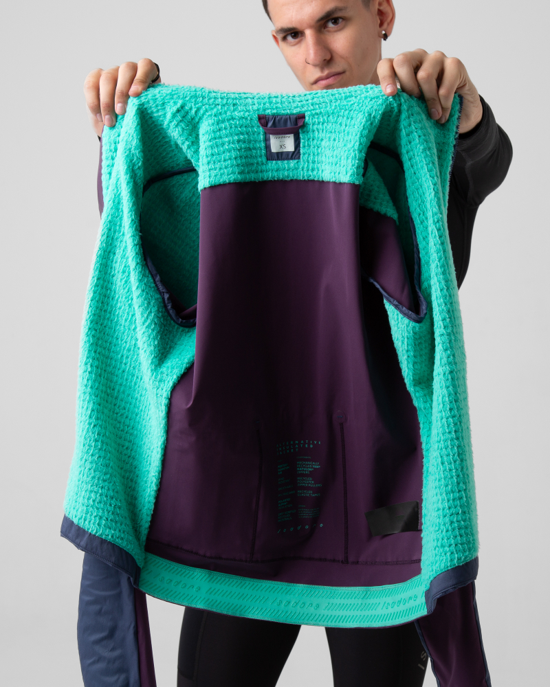 Alternative Insulated Jacket Blue Indigo