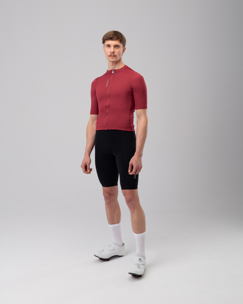 Debut Merino Jersey Rio Red