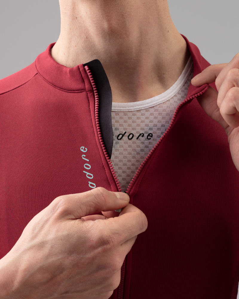Debut Merino Jersey Rio Red